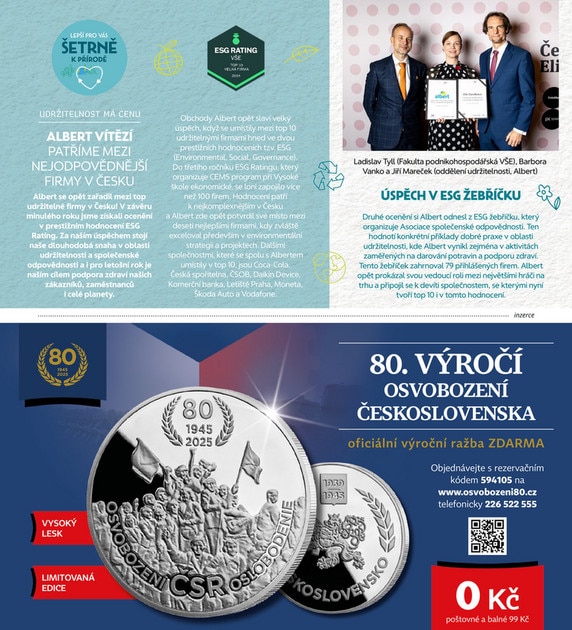 Albert - Albert magazín 01/2025 - Stran 10–11